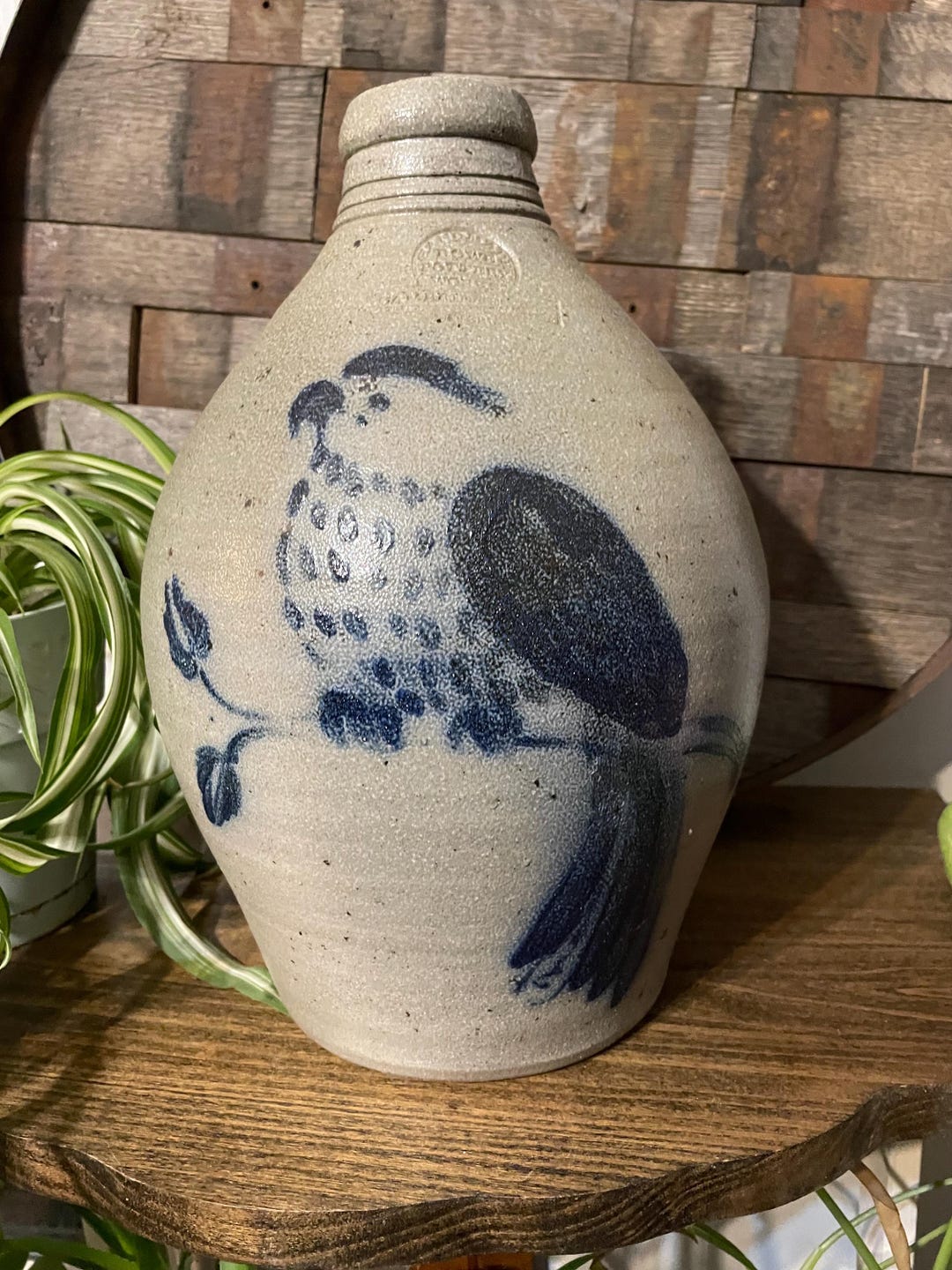 Rowe Pottery Works 1992 Handmade Bird Jug - Etsy