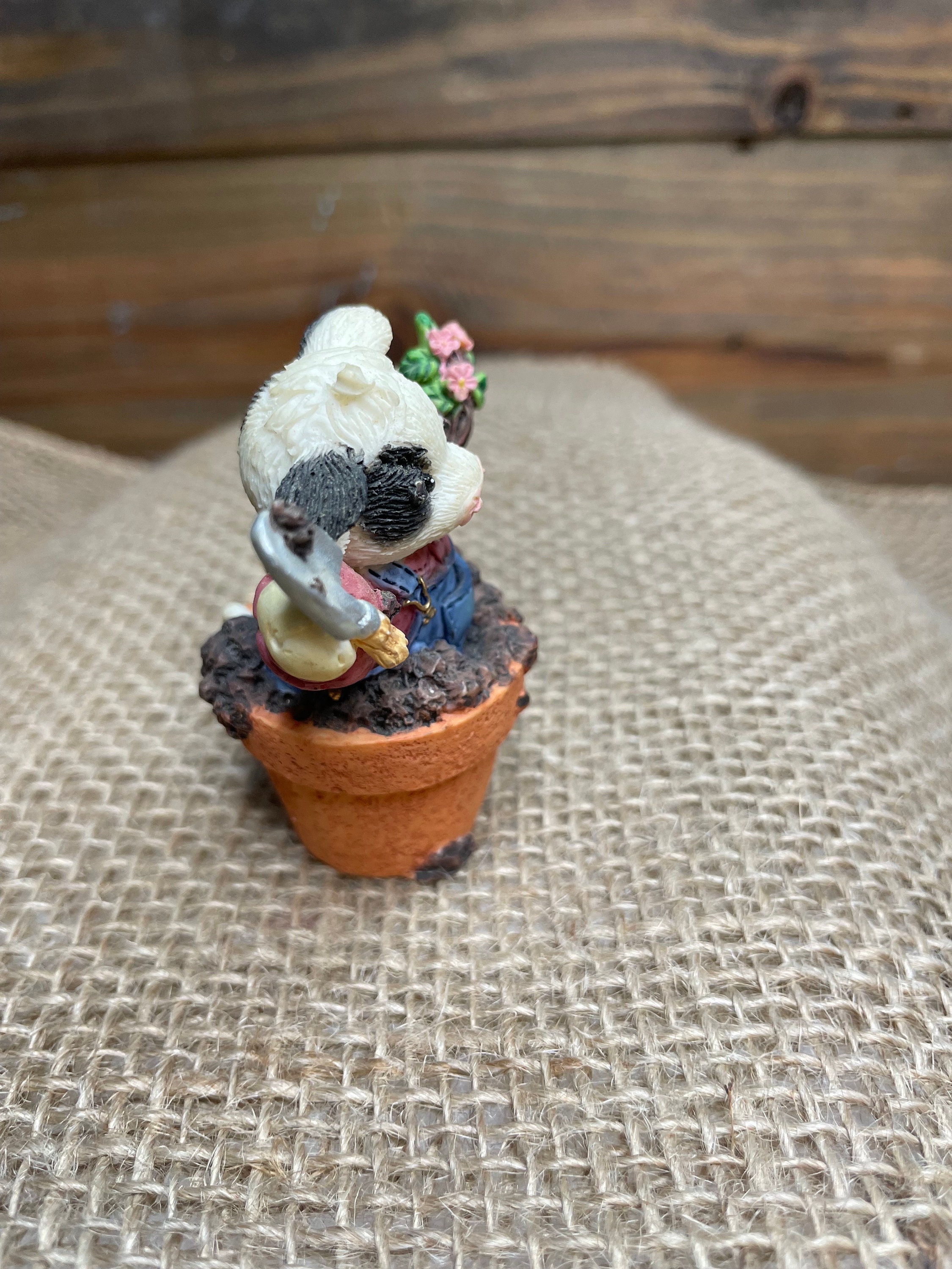 Mary Moo Moos - "peek-a-moo" Flower Pot 1996 - Etsy