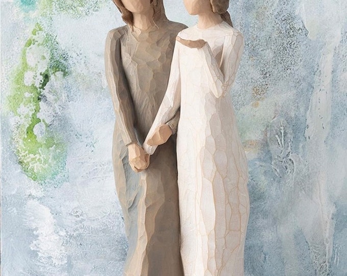 My Sister My Friend- Willow Tree Figure- by Susan Lordi - Etsy