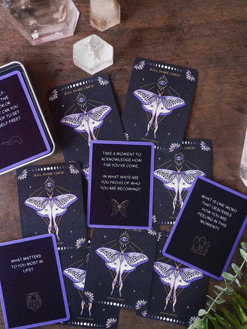 Soul Share Cards Self-discovery & Connection Deck - Etsy