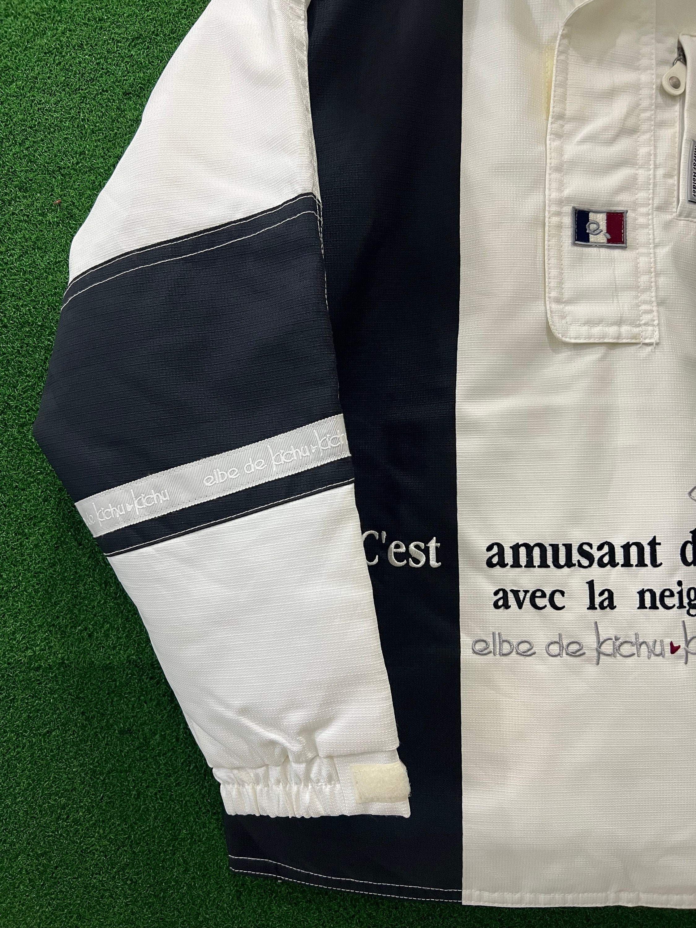 Japanese Brand Elbe De Kichu Kichu Elbe Ski Jacket Embroidered Made in ...