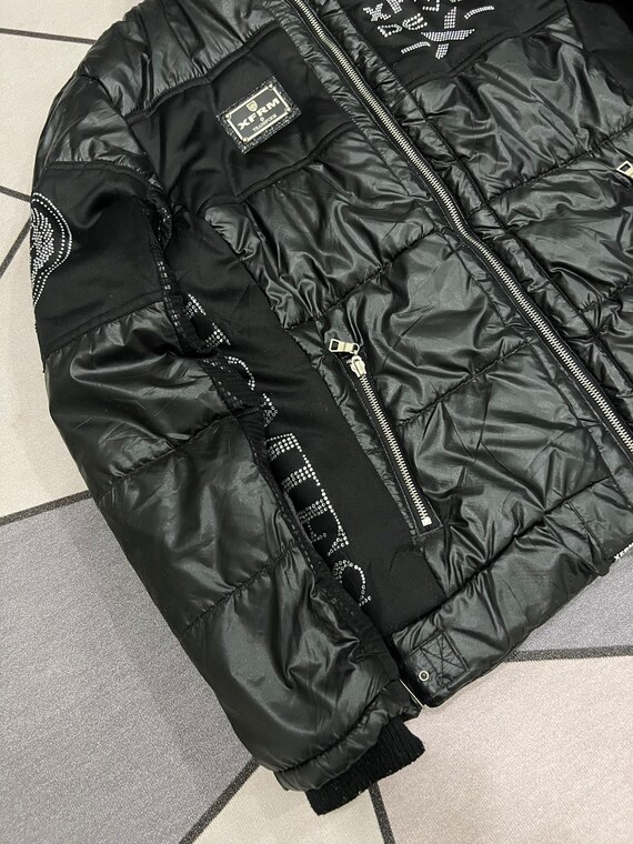 Vintage XFRM DEVIL HOMMES Puffer Jacket Nice Design - Gem