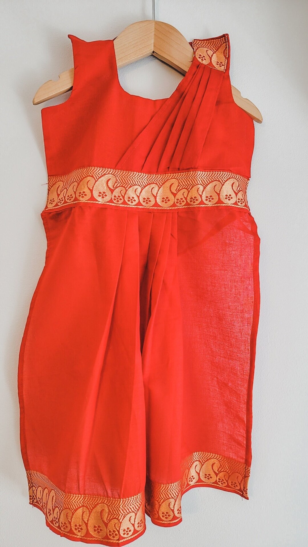 The Original Baby Saree 0-12 Months (ideal for Rice Ceremony): Drop ...