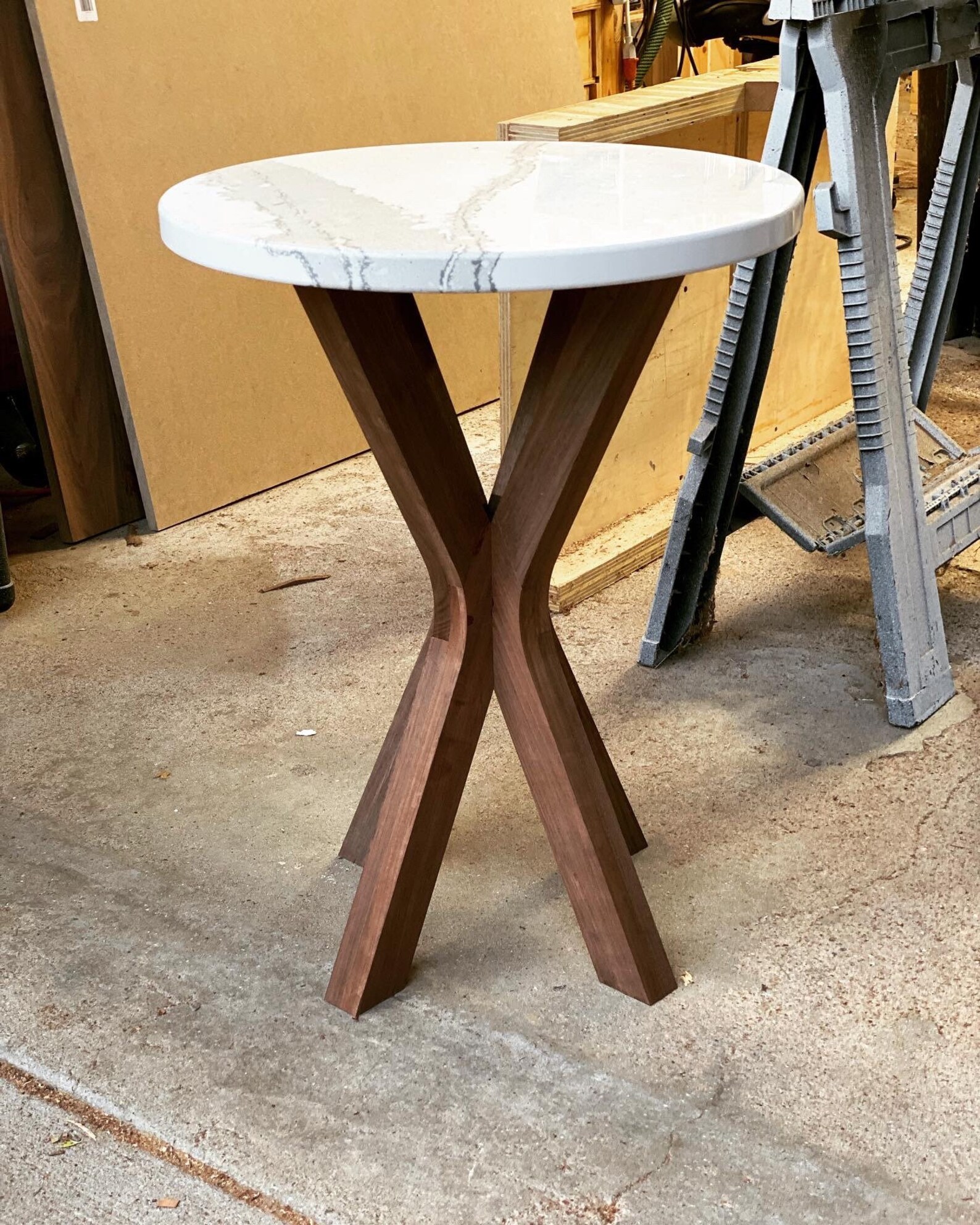 Interlocking X-style Table Legs - 1.5" Material // SVG, DXF, PDF - Etsy