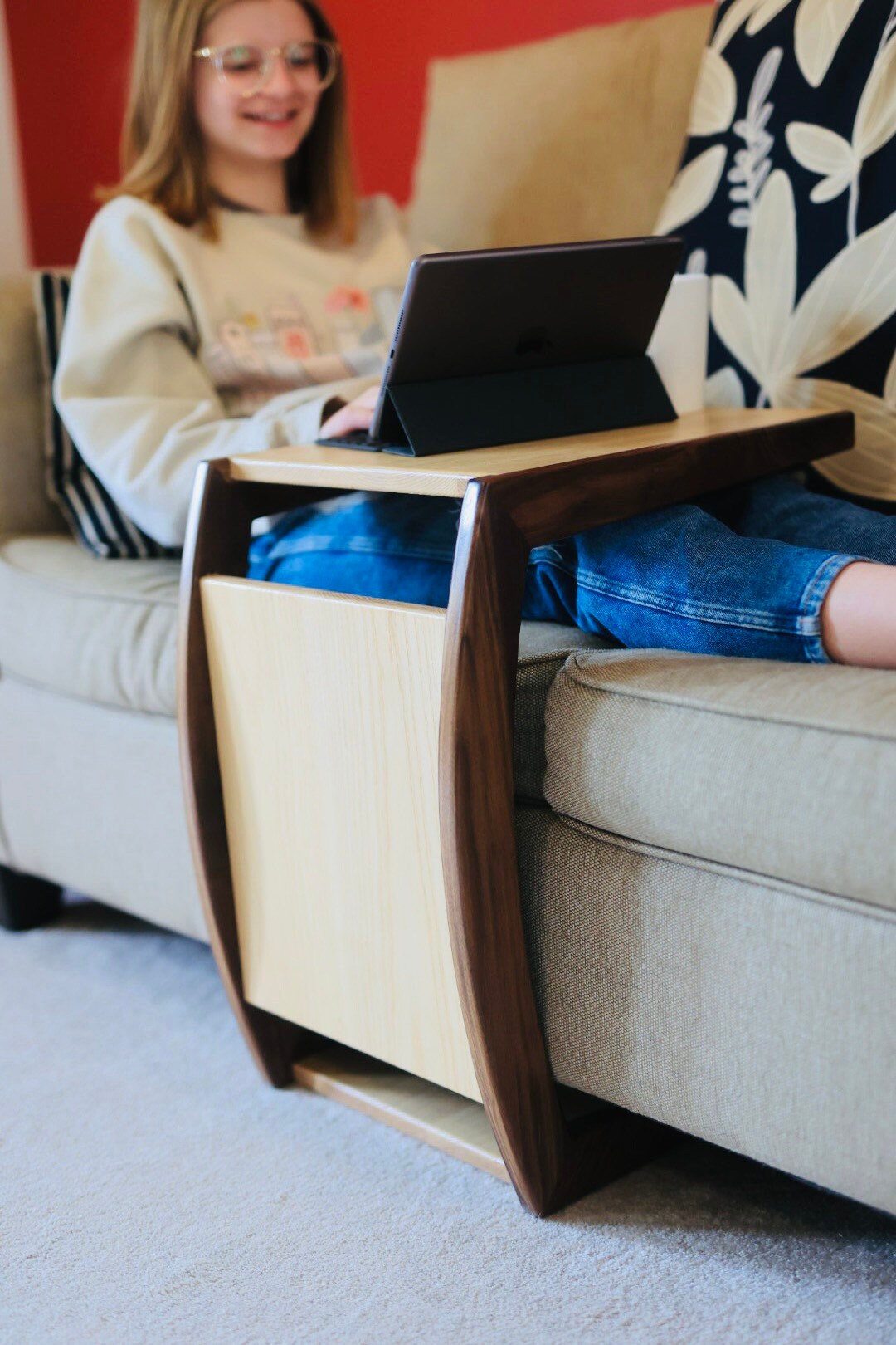 DDWW Sofa Slide Table II Sofa C Table, Couch Table, End Table - Etsy