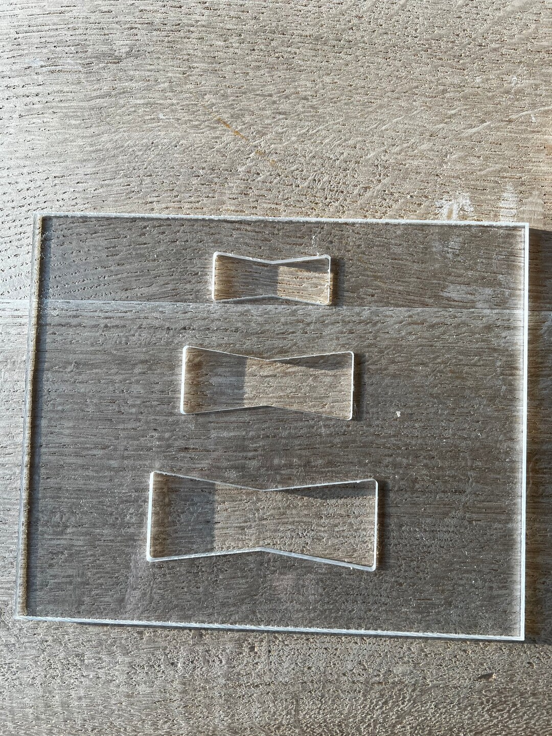 Acrylic Bow Tie Inlay Template - Etsy
