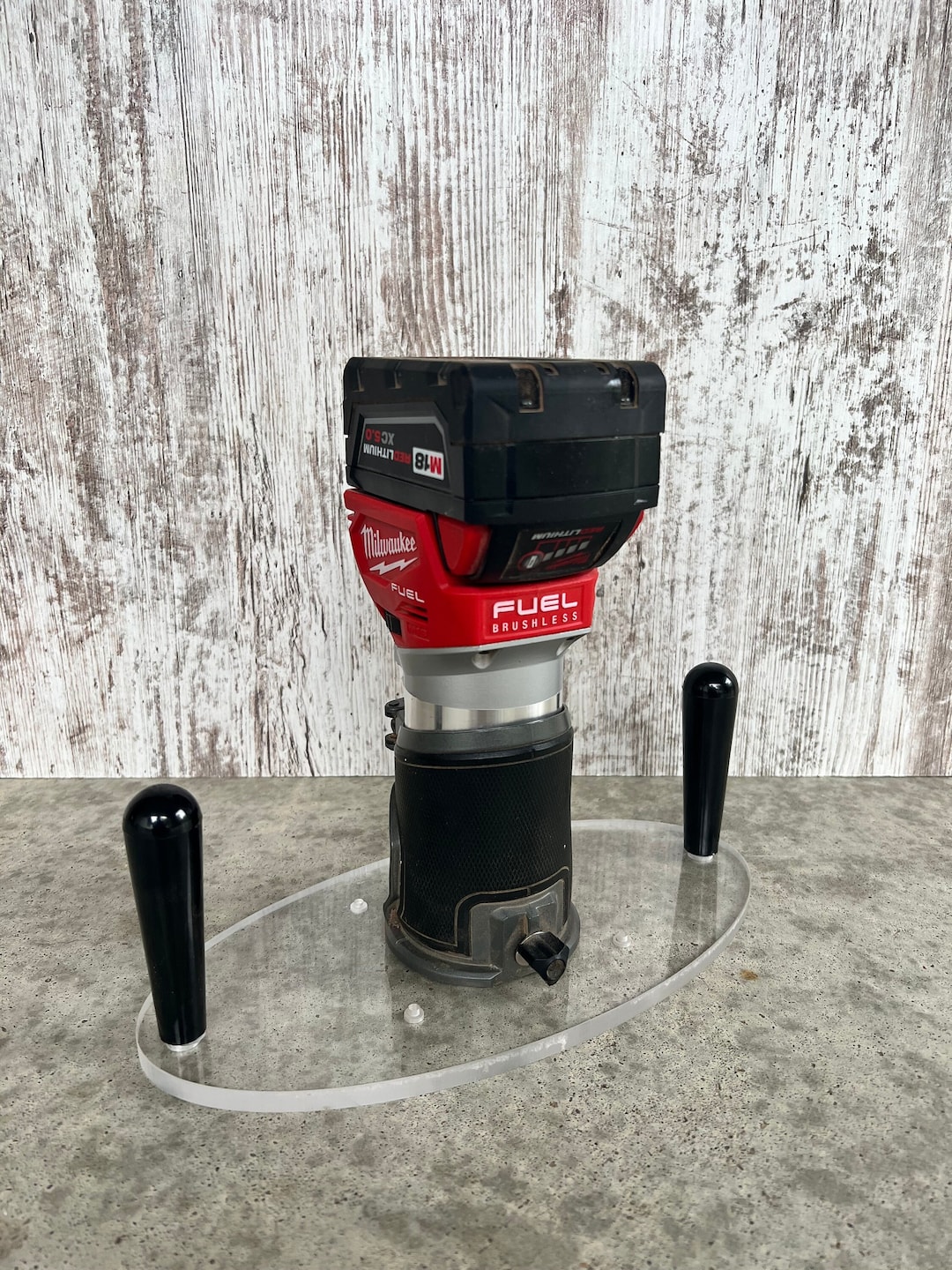 Large Base Plate W/ Handles for Milwaukee M18 Fuel Compact Router - Etsy
