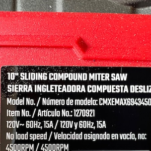 Zero Clearance Insert Plate for Craftsman 10” CMXEMAX69434501 - Etsy