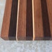Cutting Board Black & Peruvian Walnut - Etsy