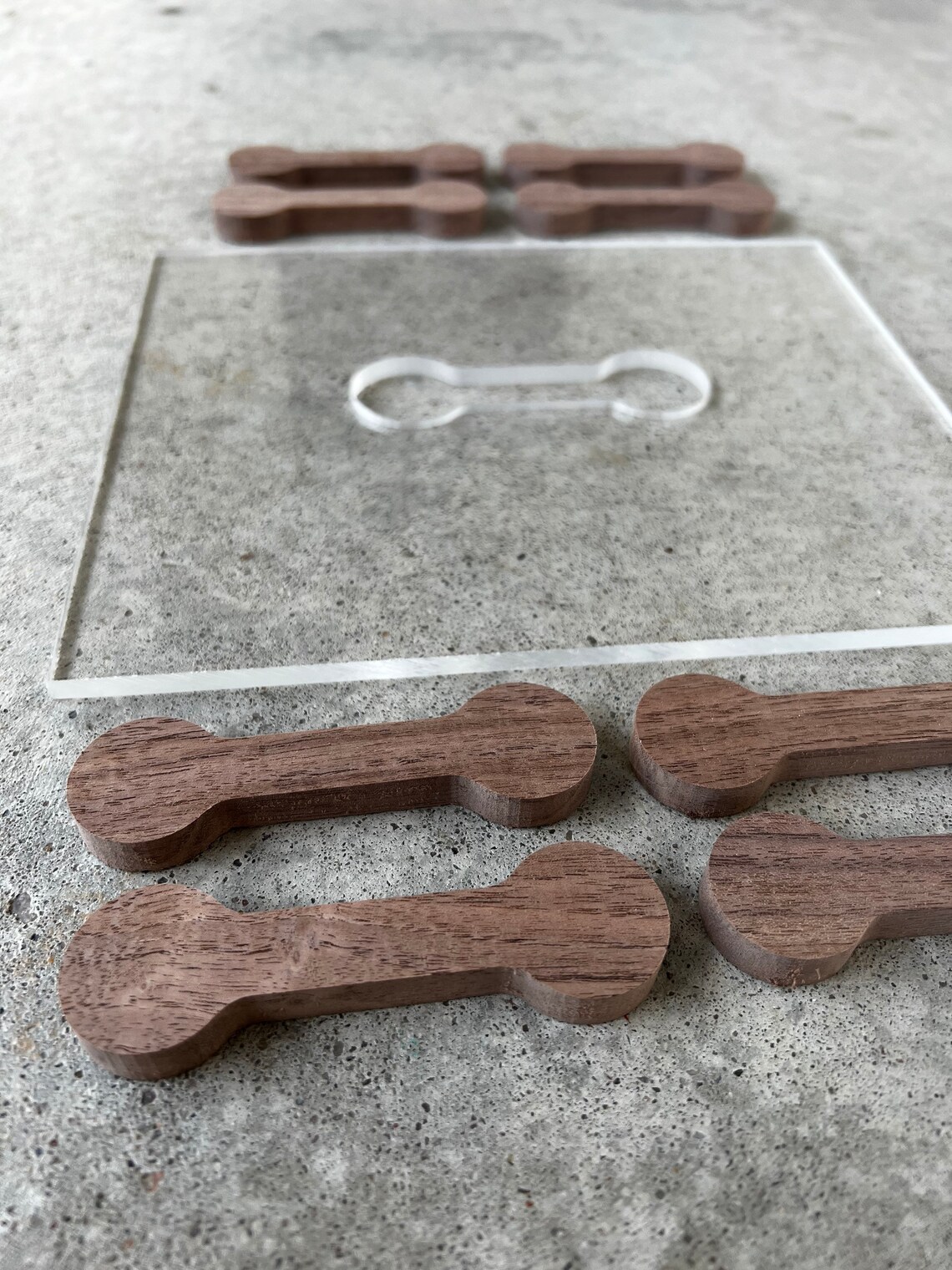 Barbell Bow Tie Inlay Template Kit - Etsy