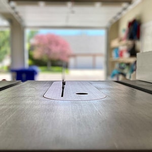 RIDGID R4550 Table Saw Zero Clearance Insert Plate, Hardwood - Etsy