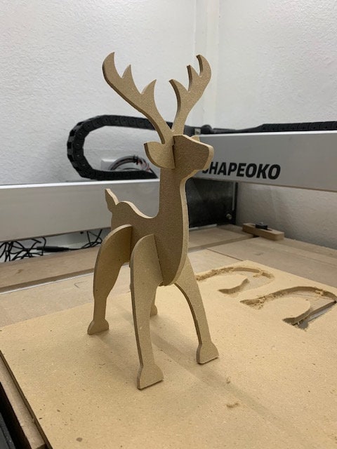 Reindeer Shapeoko, X-carve, or Other Hobby CNC. .SVG and .C2D Files ...