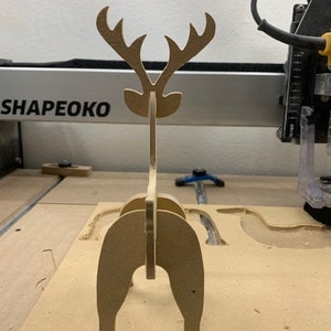 Reindeer Shapeoko, X-carve, or Other Hobby CNC. .SVG and .C2D Files ...