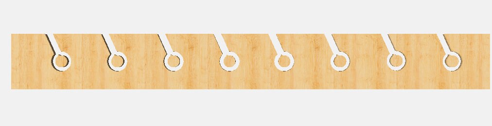 Hat Rack Shapeoko, X-carve, or Other Hobby CNC. .SVG and .C2D Files ...