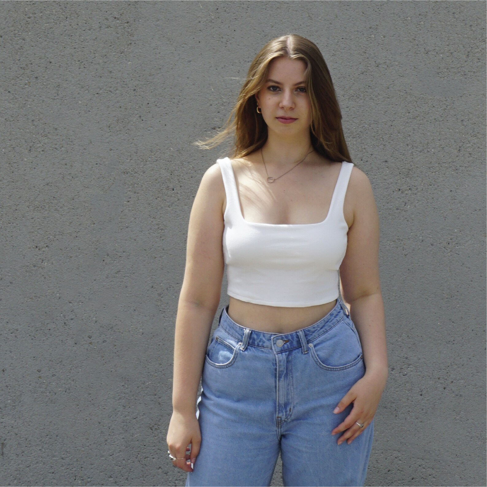 Square Neckline Tank Top PDF Sewing Pattern Instant Download 10 Sizes ...