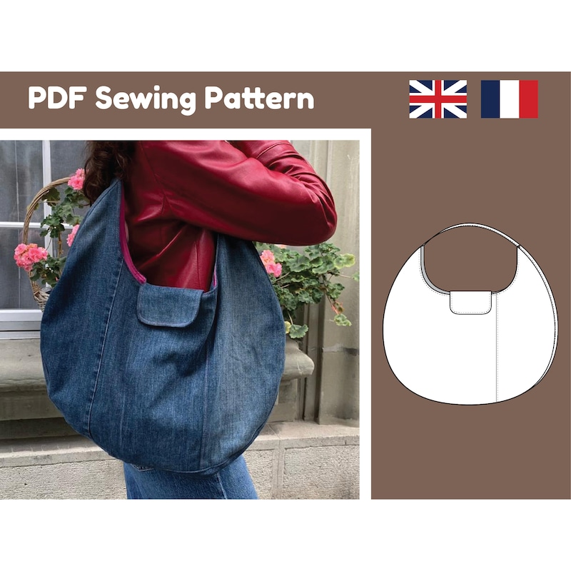 Denim Bag Pattern - Etsy