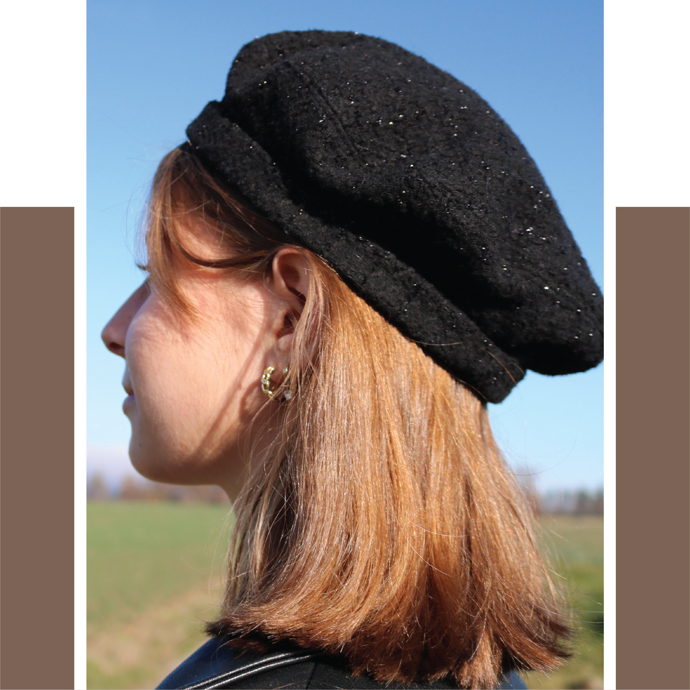 French Beret PDF Sewing Pattern Instant Download 7 Sizes - Etsy