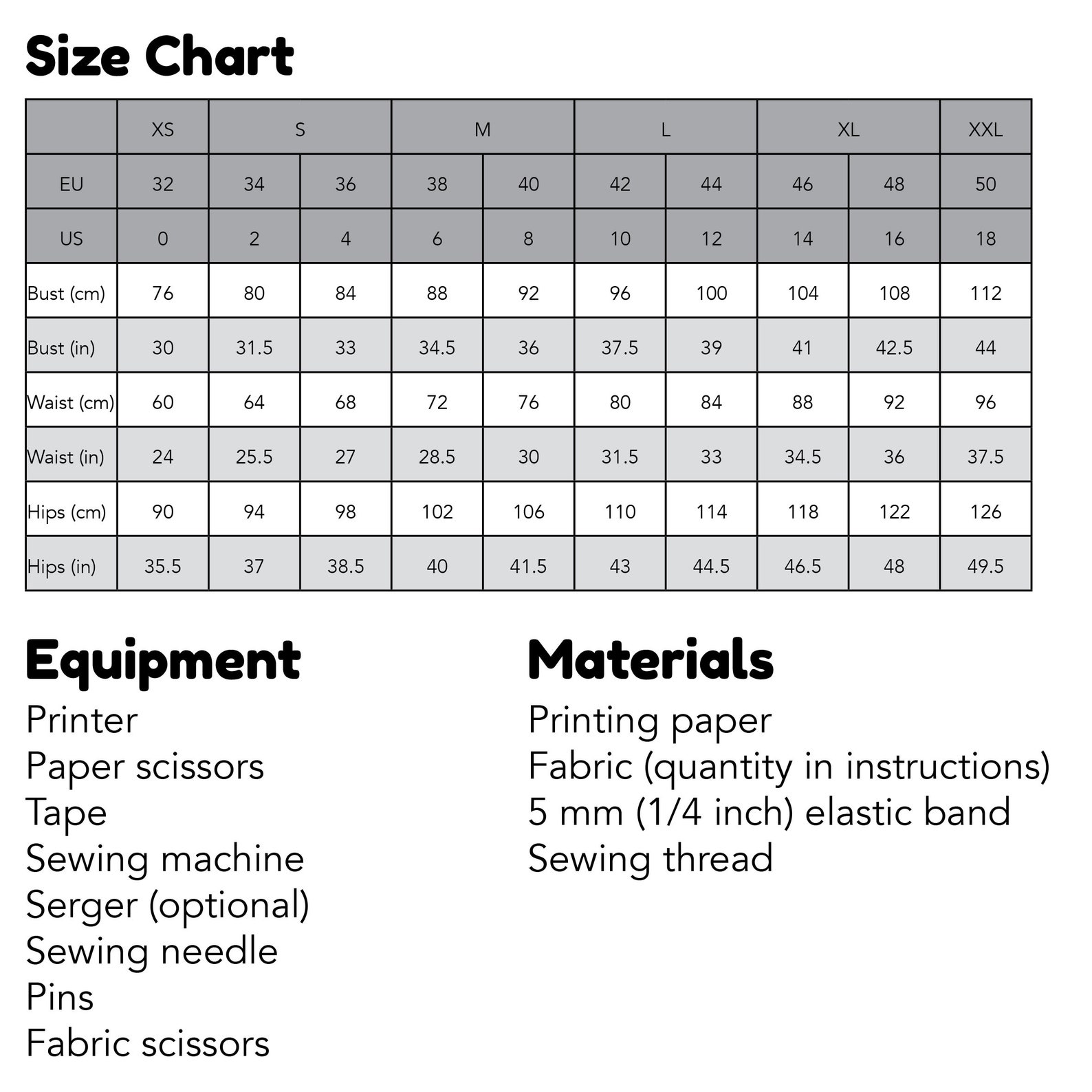 Square Neckline Tank Top PDF Sewing Pattern Instant Download 10 Sizes ...