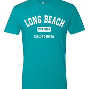 Long Beach CA T-shirt | Beach Vibes | Classic Tee | Beach | California ...