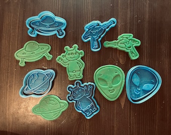 Alien Cookie Cutter - Etsy