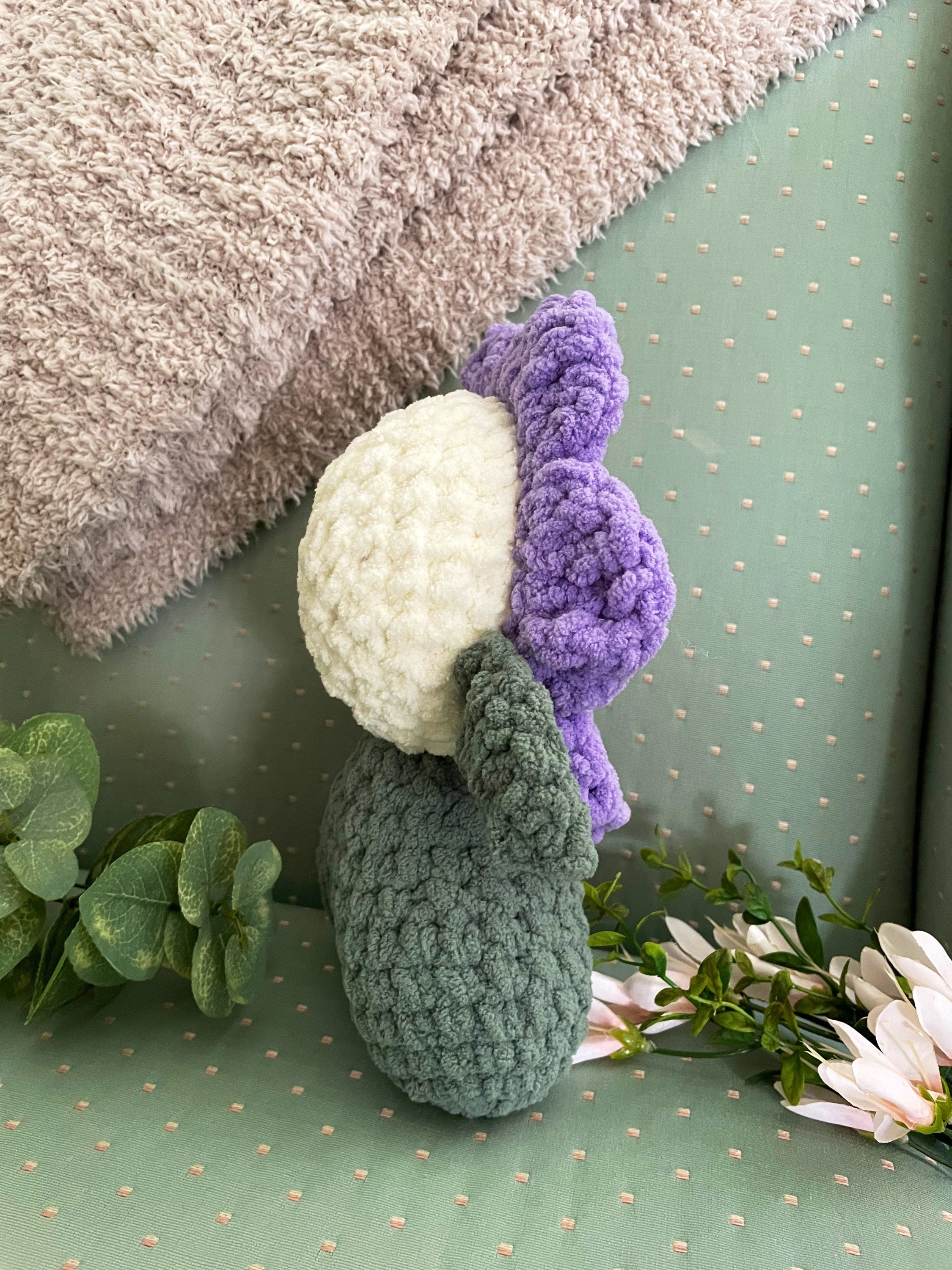 Floral Friends Crochet Flower Crochet Plushie Flower Plushie Cozy ...