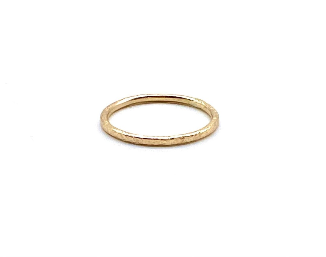 9ct Gold Ring Dainty 9ct Gold Stacking Band 9ct Gold Stackable - Etsy