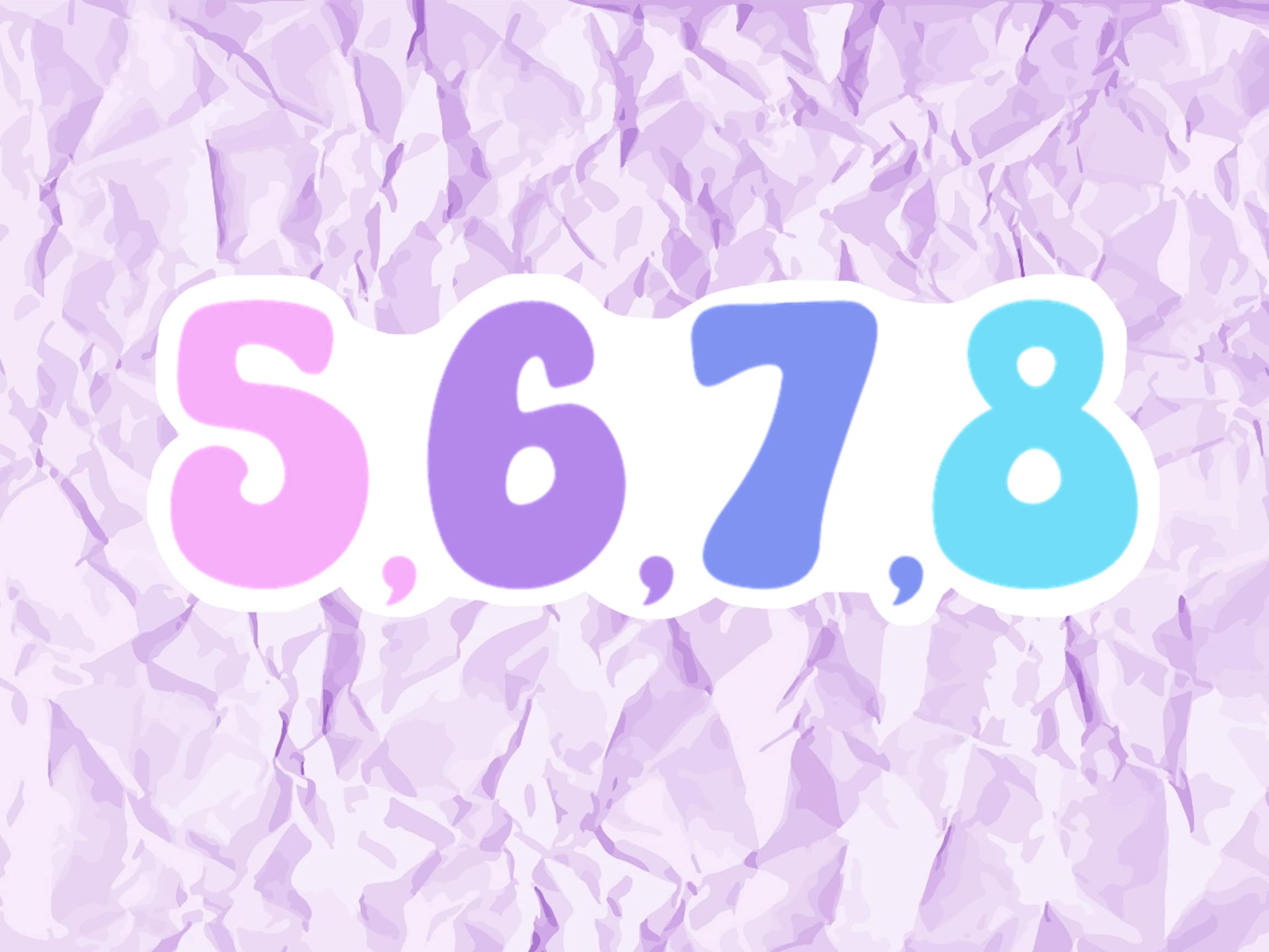 Dance Sticker Count 5678 Dancer Sticker for Water - Etsy