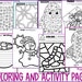 Winter Coloring Pages Printable Winter Puzzles and Mazes Winter Themed ...