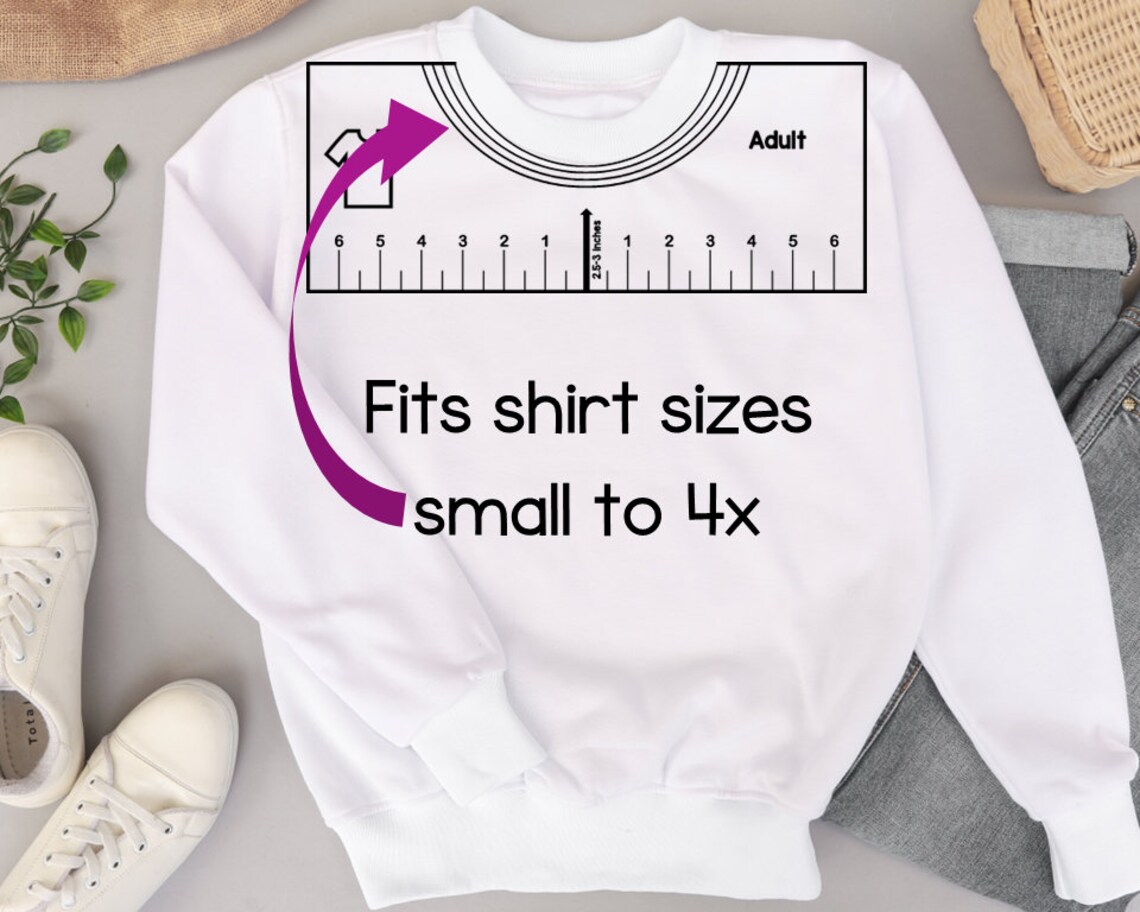 T-shirt Alignment Tool SVG - Set of T-shirt Alignment Rulers SVG ...