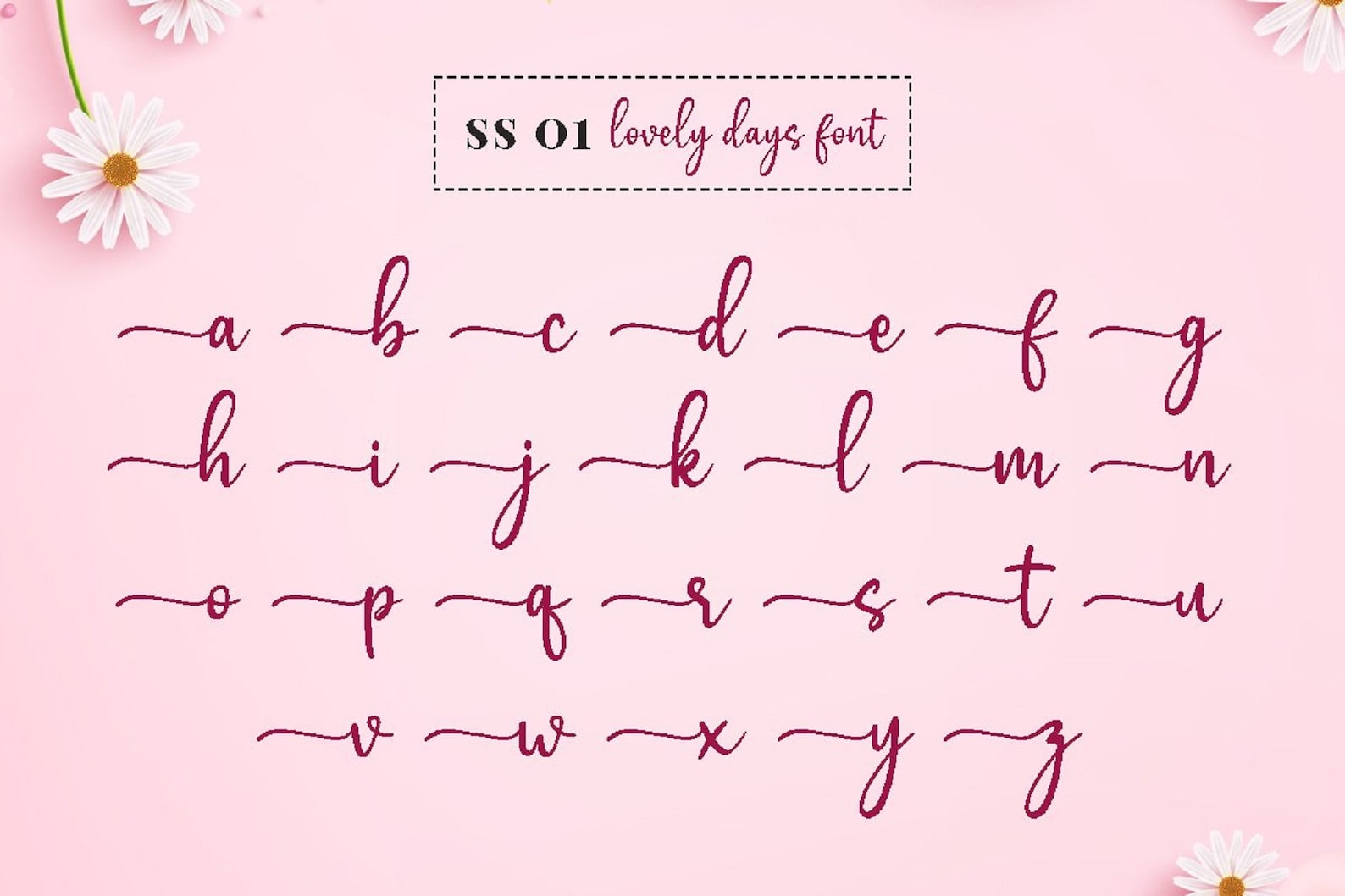 Schöne Herz Schriftart Schriftart mit Glyphen Schrift | Etsy