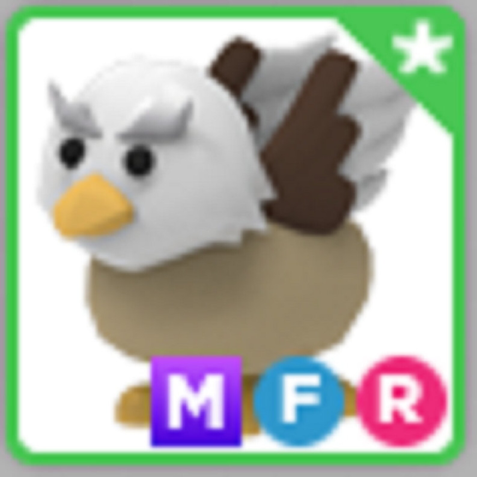 Mega Neon Fly Ride Griffin Legendary ADOPT ME ROBLOX pet | Etsy