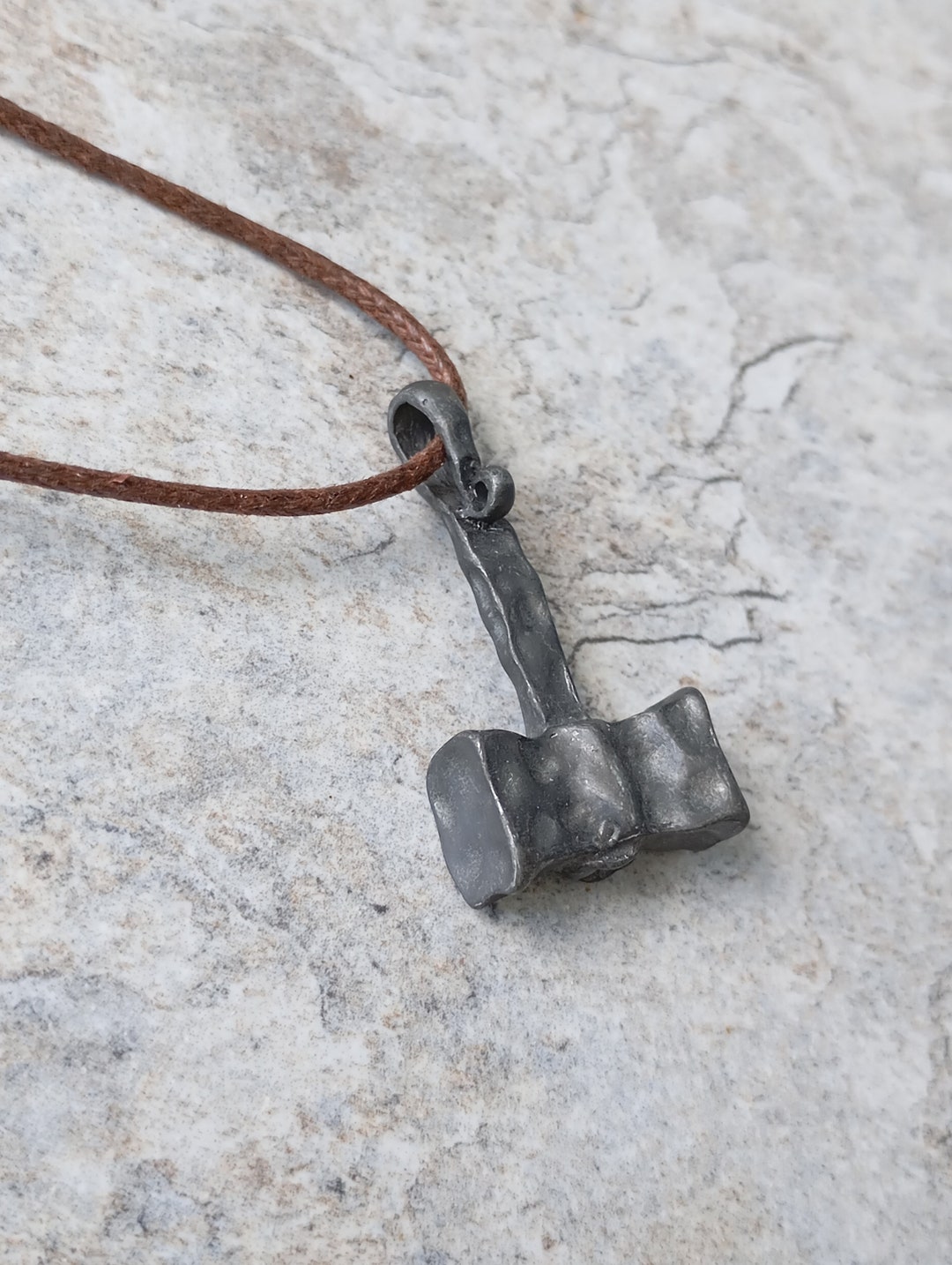 Viking Heavy Thor Hammer Pendant Necklace Men New Fashion Exquisite ...