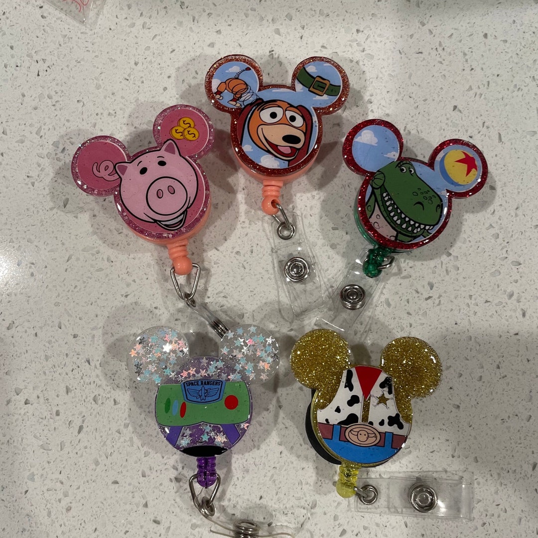 Story of Toys Customizable Badge Reels/keychains - Etsy