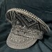 Holographic Captain's Hat Festival Hat Military Hat - Etsy