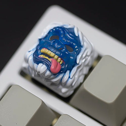 Hand-painted Rustic FOO DOG Keycap for Cherry MX Mechanical - Etsy