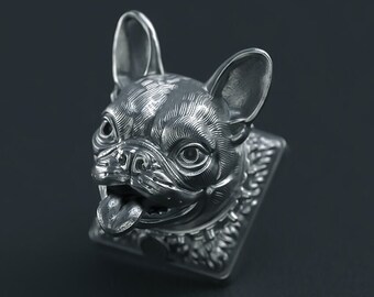 Custom Handmade Premium Solid Sterling Silver FOO DOG Keycap for Cherry ...