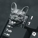 Hand-painted Rustic FOO DOG Keycap for Cherry MX Mechanical Gaming ...