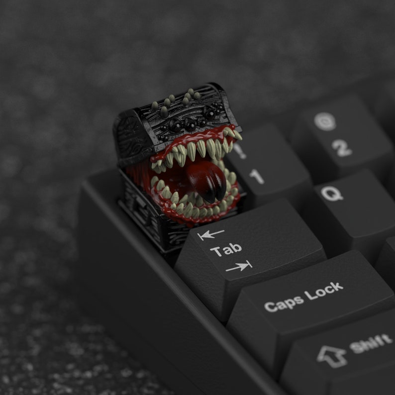 Custom Hand Painted Midnight Colorway MIMIC Keycap for Cherry - Etsy