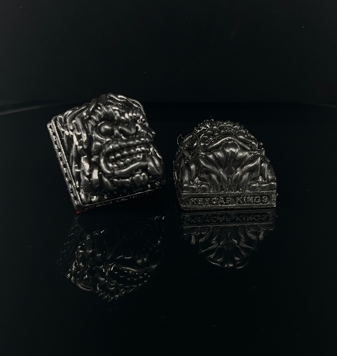 Black YETI Resin Artisan Keycap for Cherry MX Mechanical Keyboard by ...