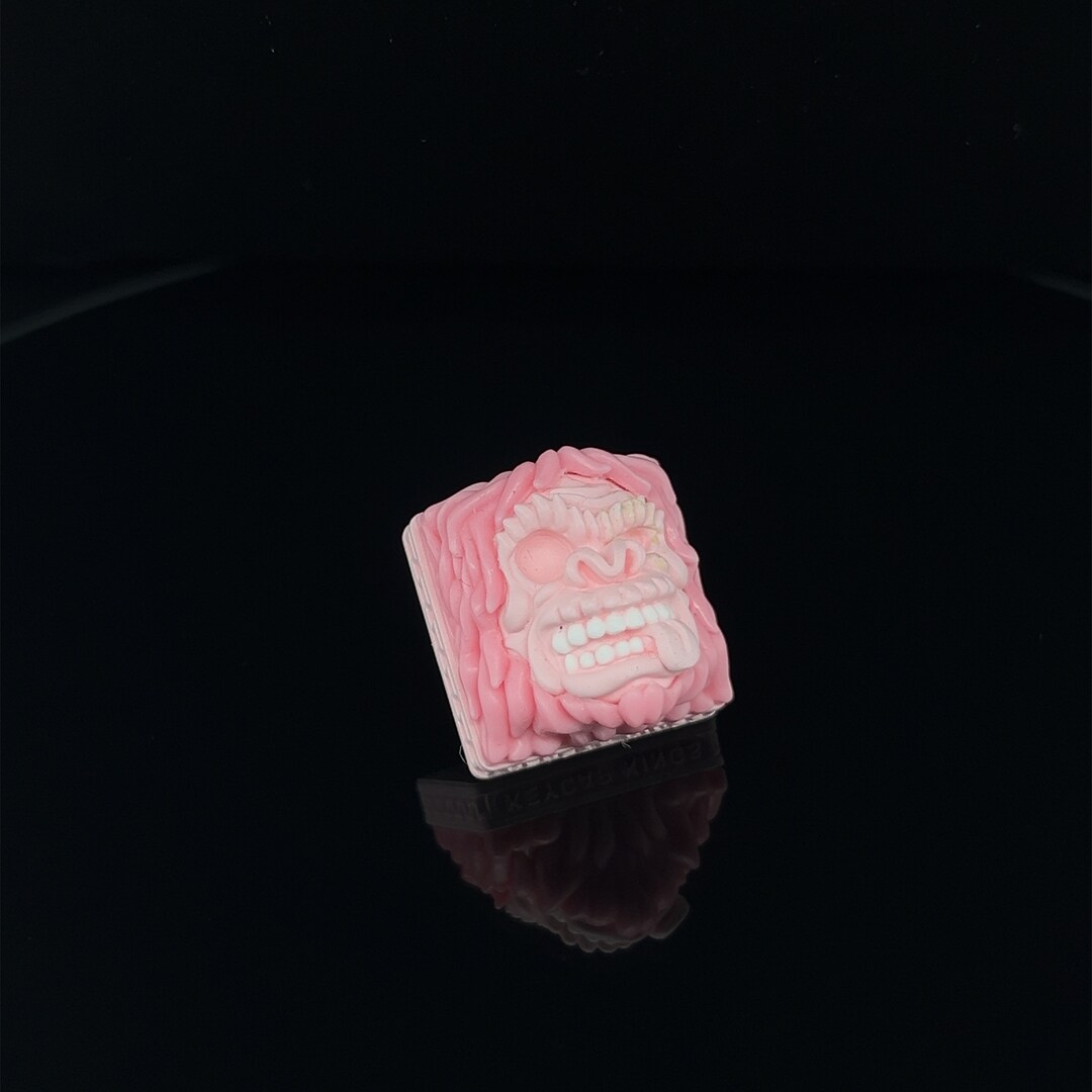 Bubblegum YETI Resin Artisan Keycap for Cherry MX Mechanical Keyboard ...