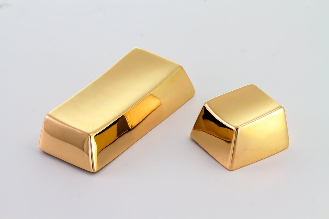 Handmade Golden Metal Esc and Enter Keycap for Cherry MX Mechanical ...