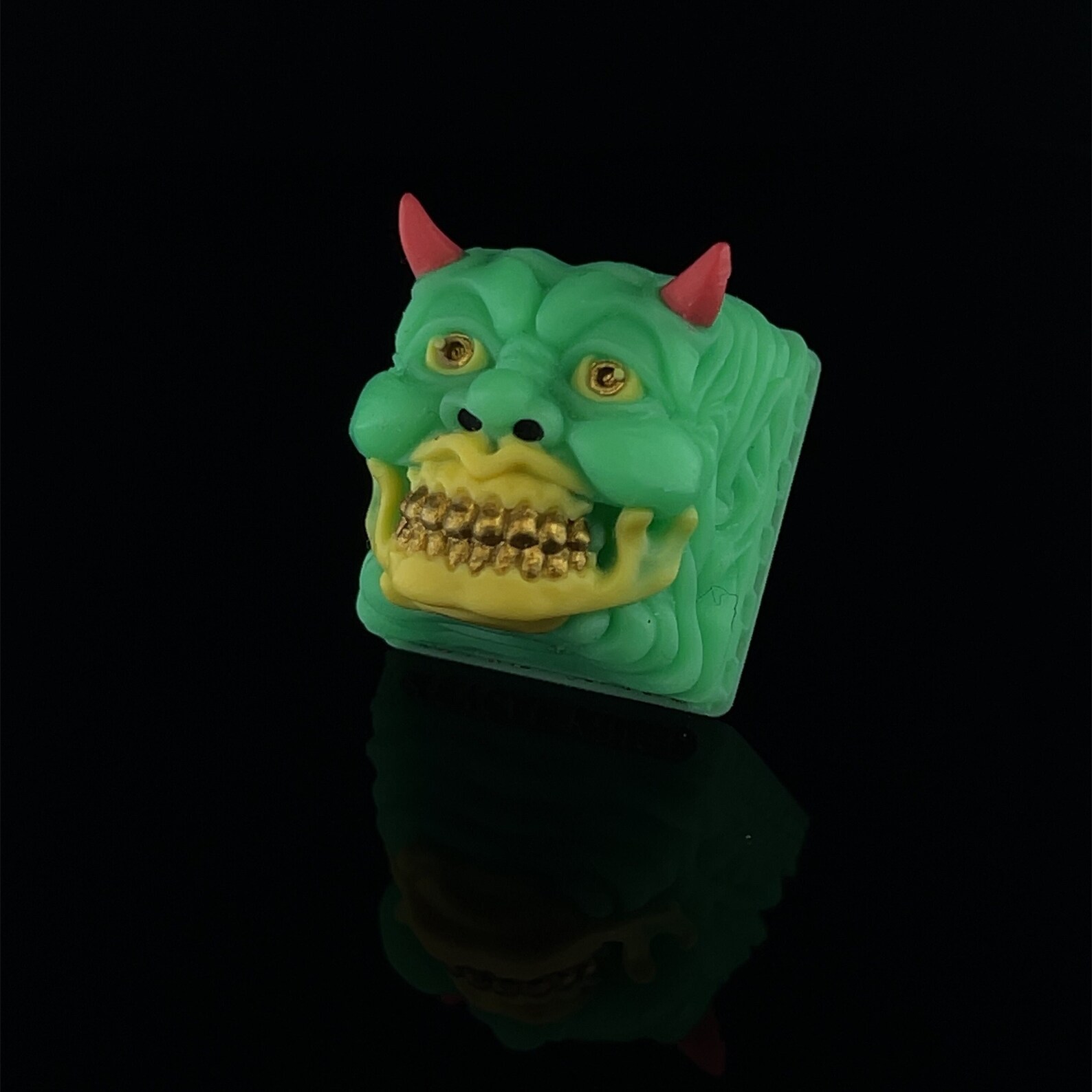 Mischievous DEVIL 1u Artisan Keycap for Cherry MX Mechanical Gaming ...