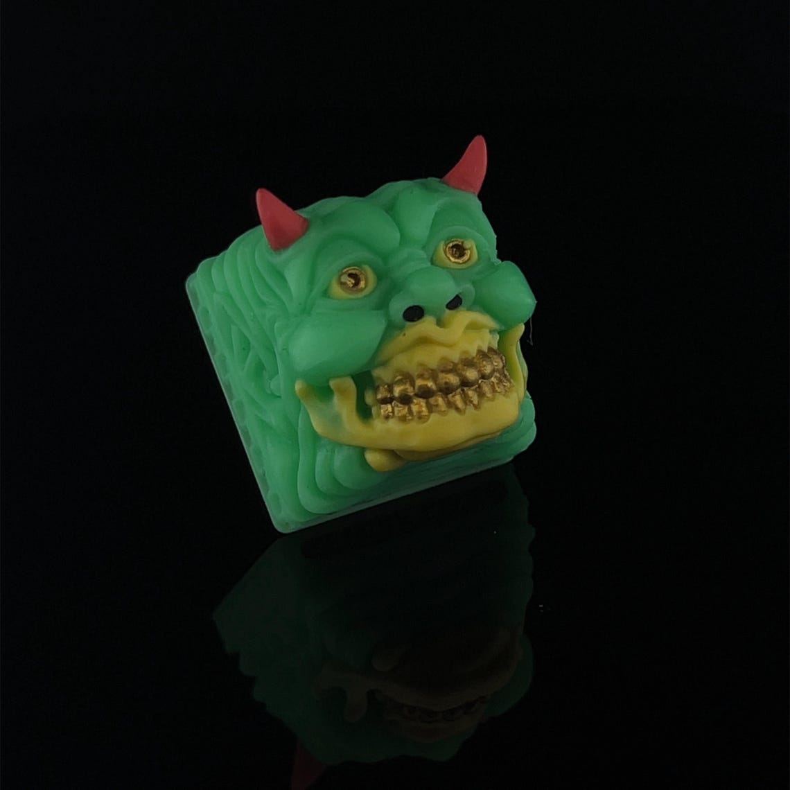 Mischievous DEVIL 1u Artisan Keycap for Cherry MX Mechanical Gaming ...