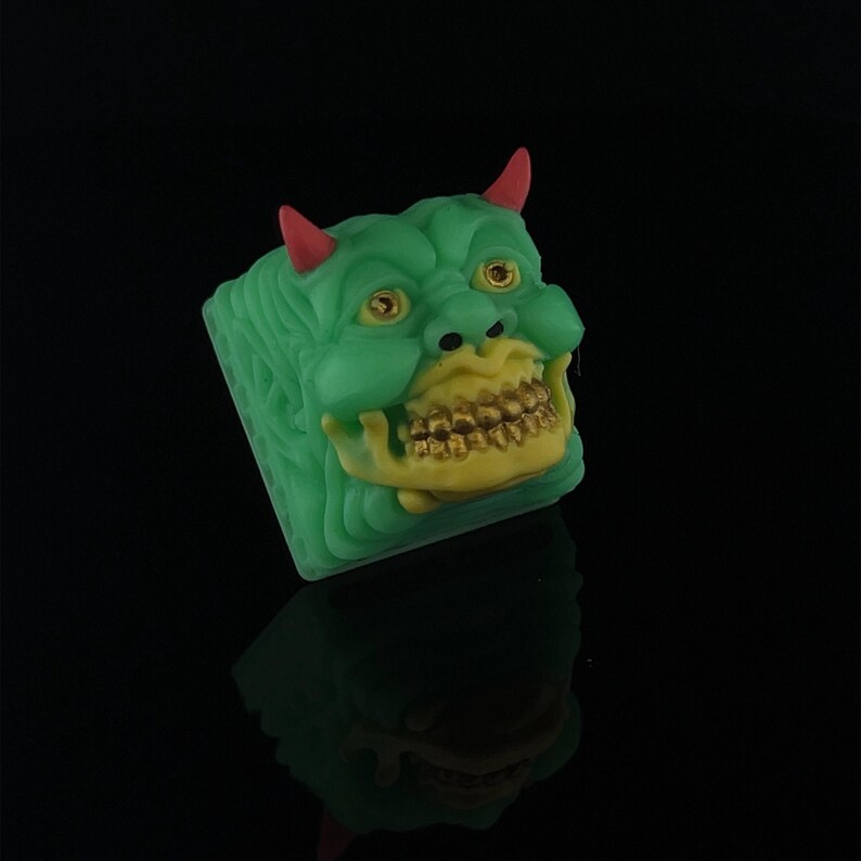 Mischievous DEVIL 1u Artisan Keycap for Cherry MX Mechanical Gaming ...