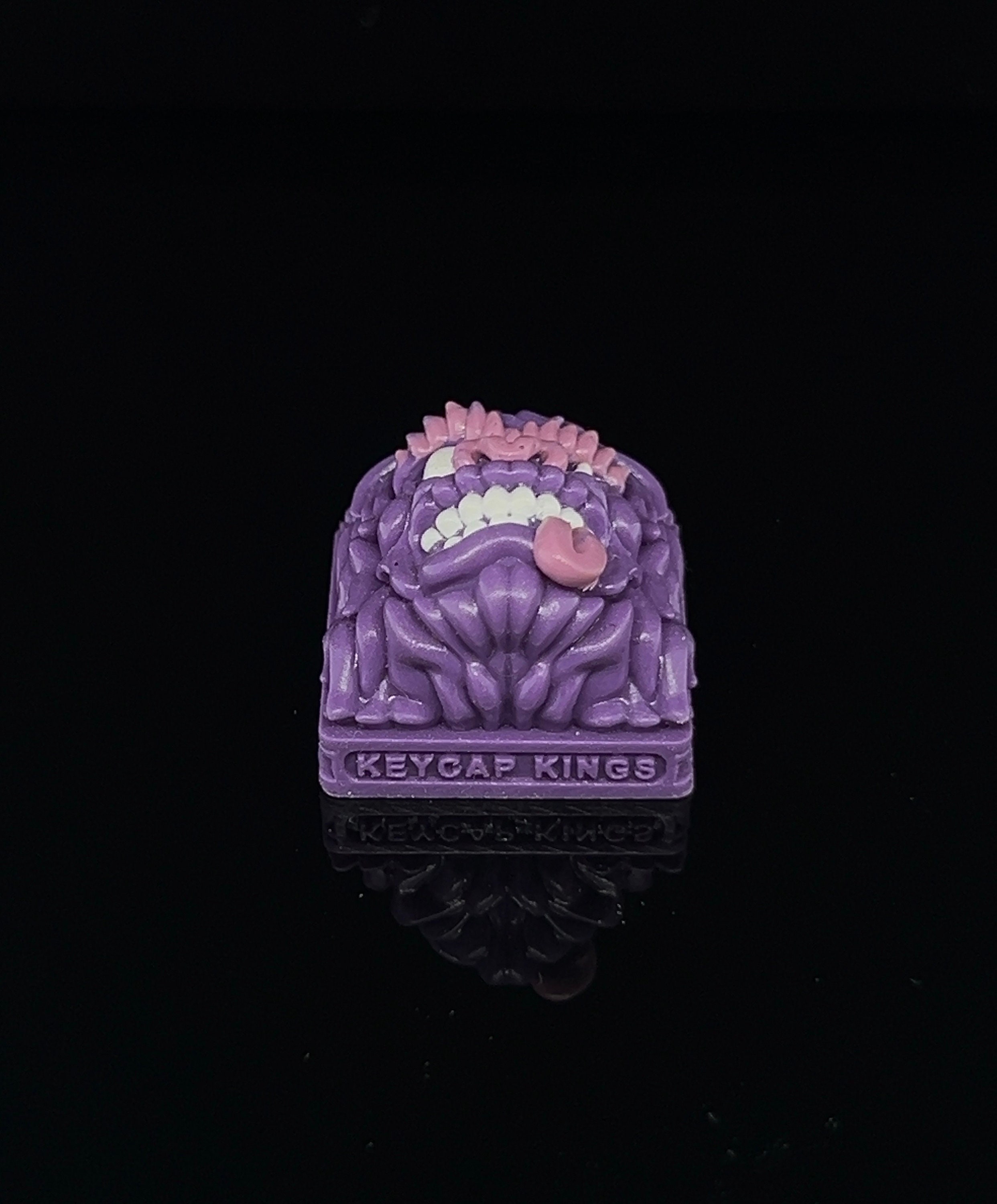 Purple YETI Resin Artisan Keycap for Cherry MX Mechanical Keyboard by ...