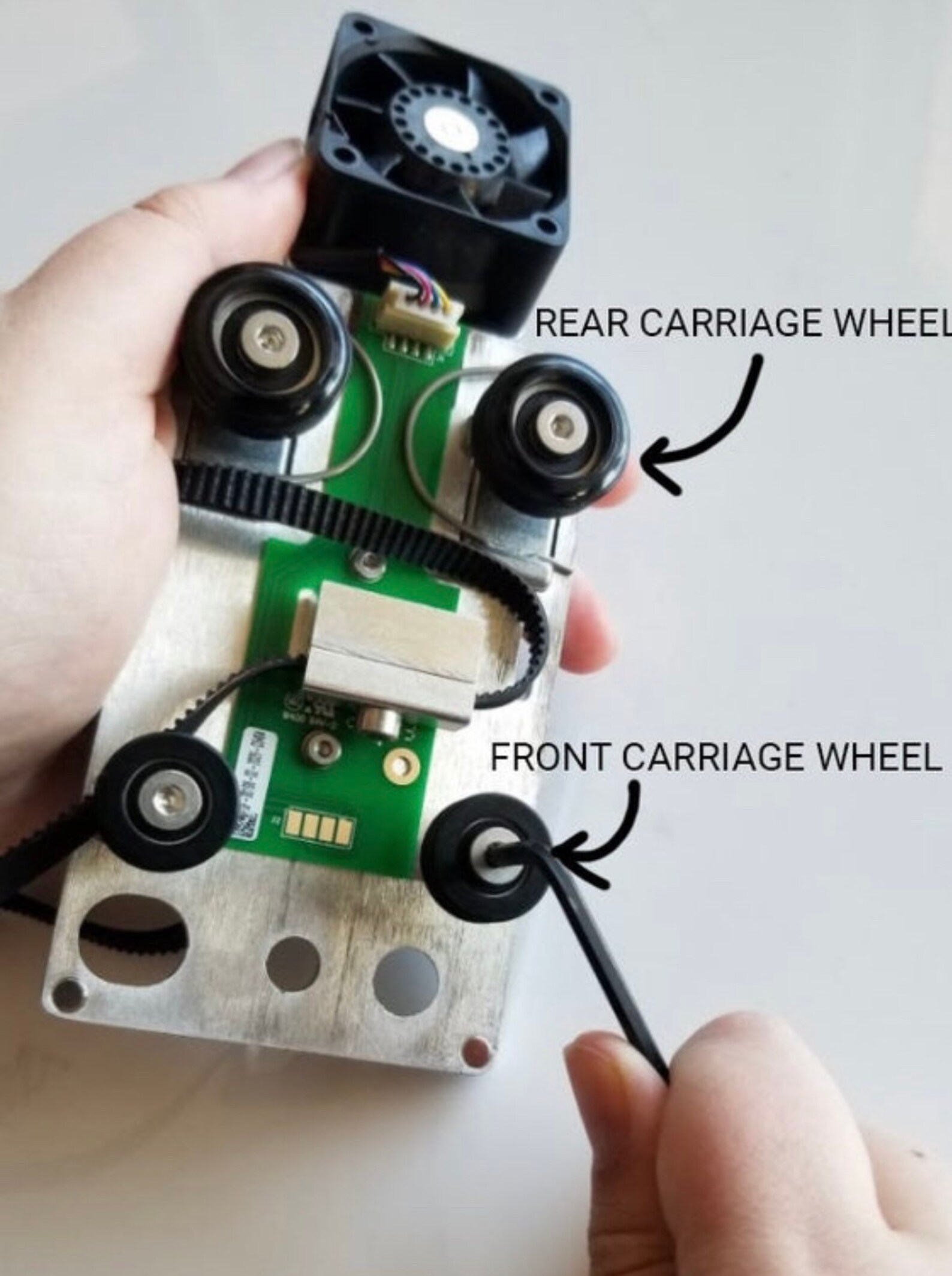 Front Carriage Wheel Glowforge Replacement With Bearings - Etsy