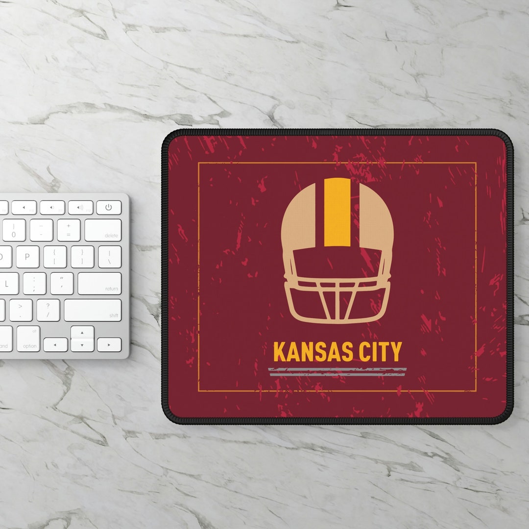 Kansas City Football Mousepad, Custom Gaming Mousepad, Custom Mouse Pad ...