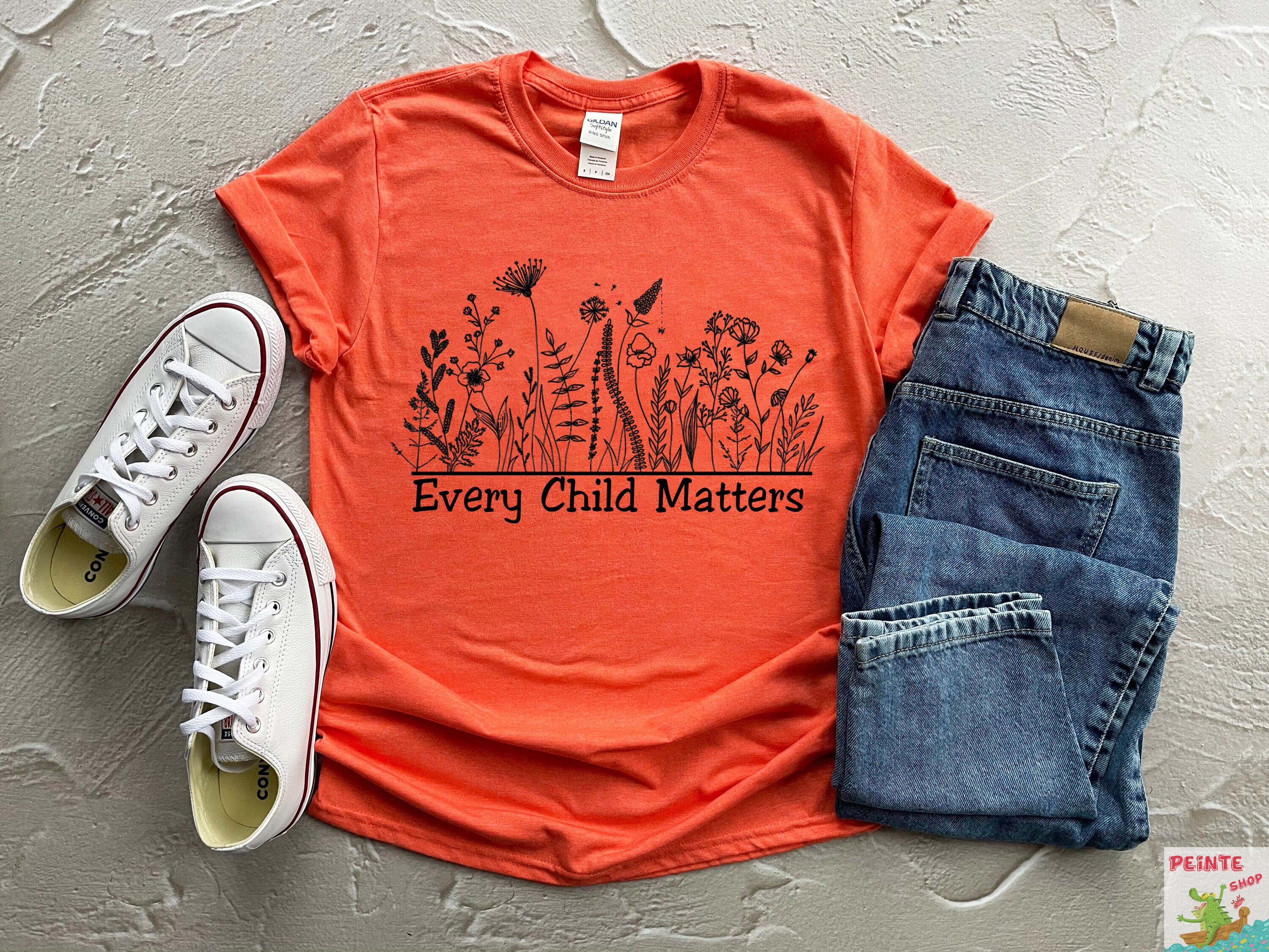 2022 Every Child Matters Orange Shirt, Day Residential Schools Orange