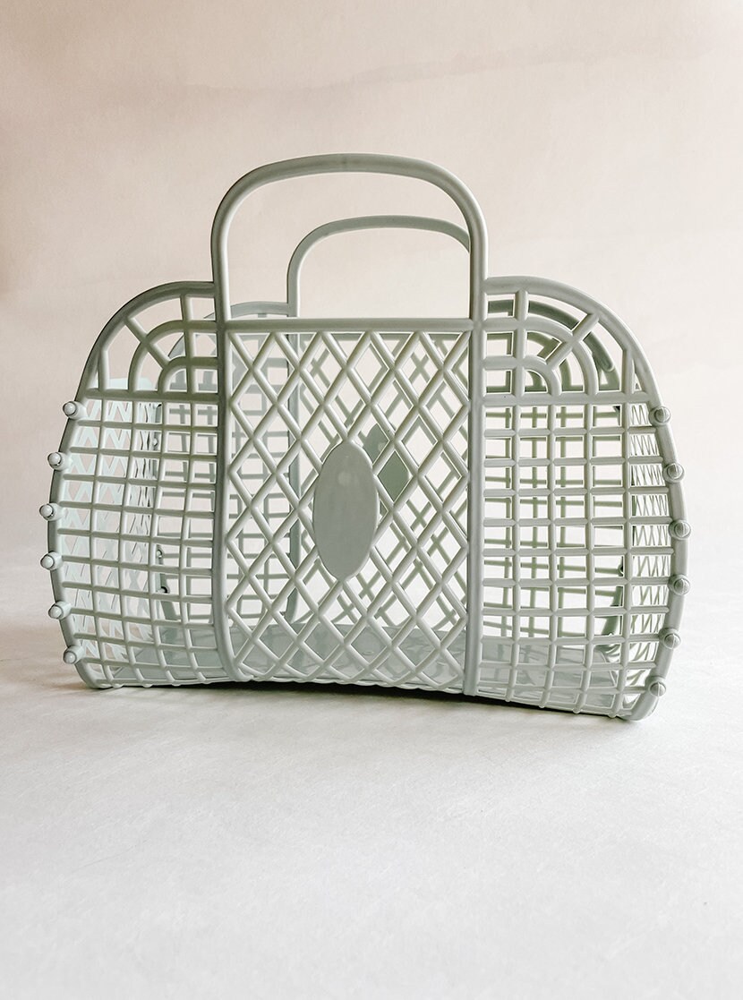 Personalized Retro Jelly Basket - Etsy