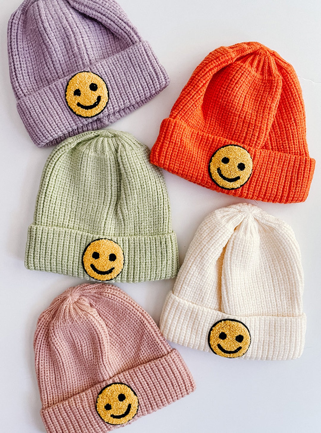 Children's Smiley Face Hat - Etsy